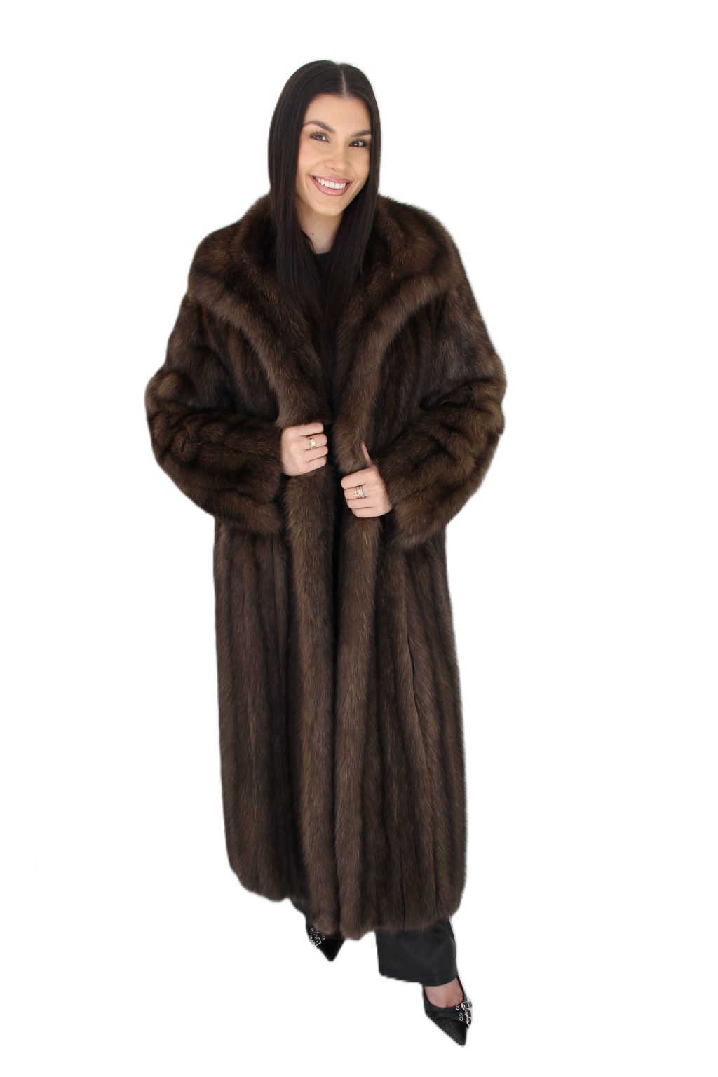 Russian Sable Full Length Coat - Sakowitz Furs